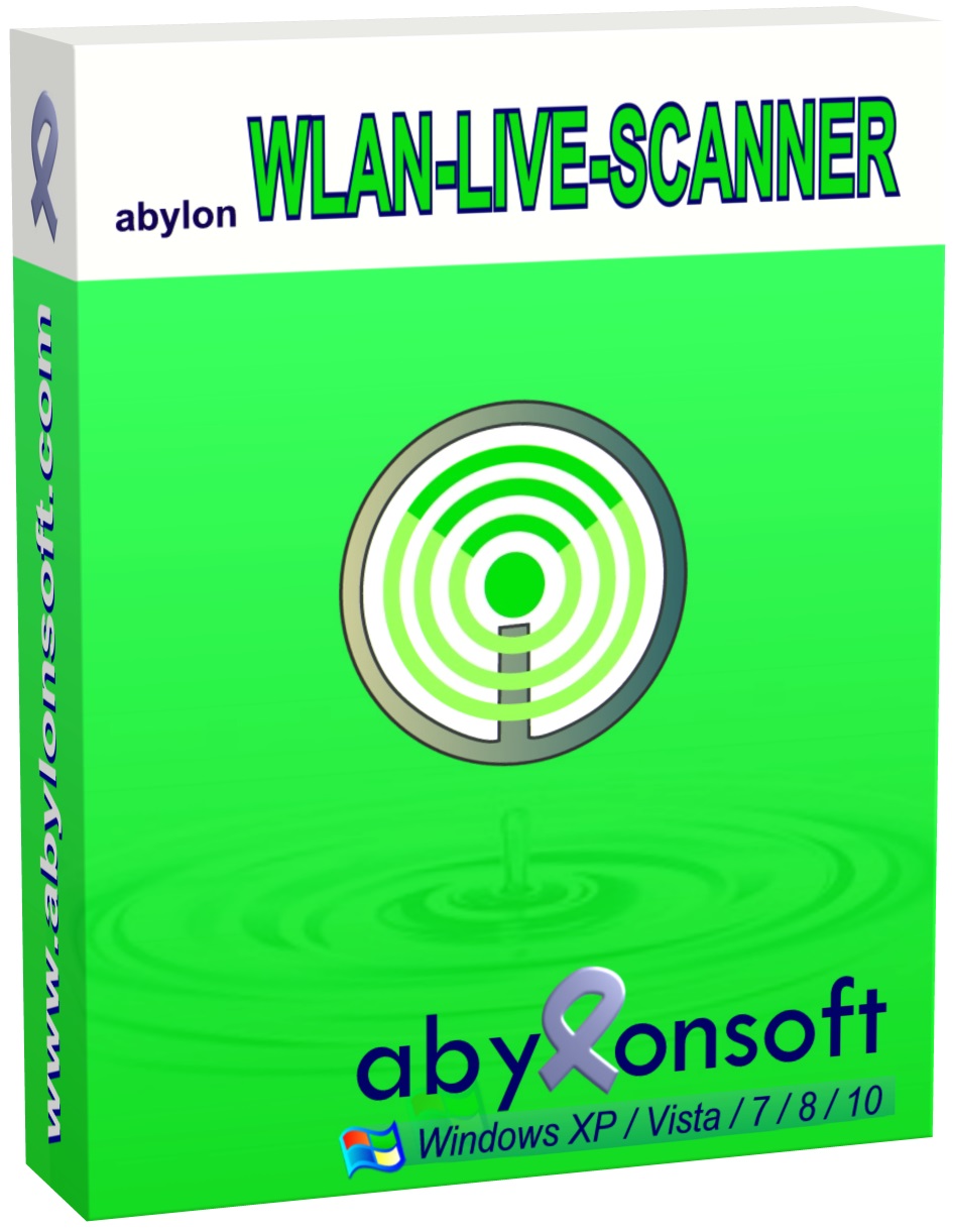 Download software abylon WLAN-LIVE-SCANNER and test it for free